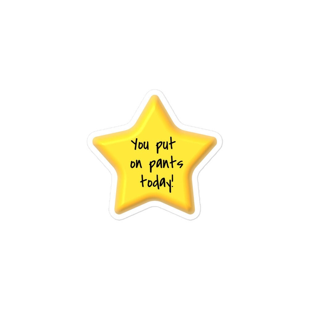 Gold Star Sticker You Tried
