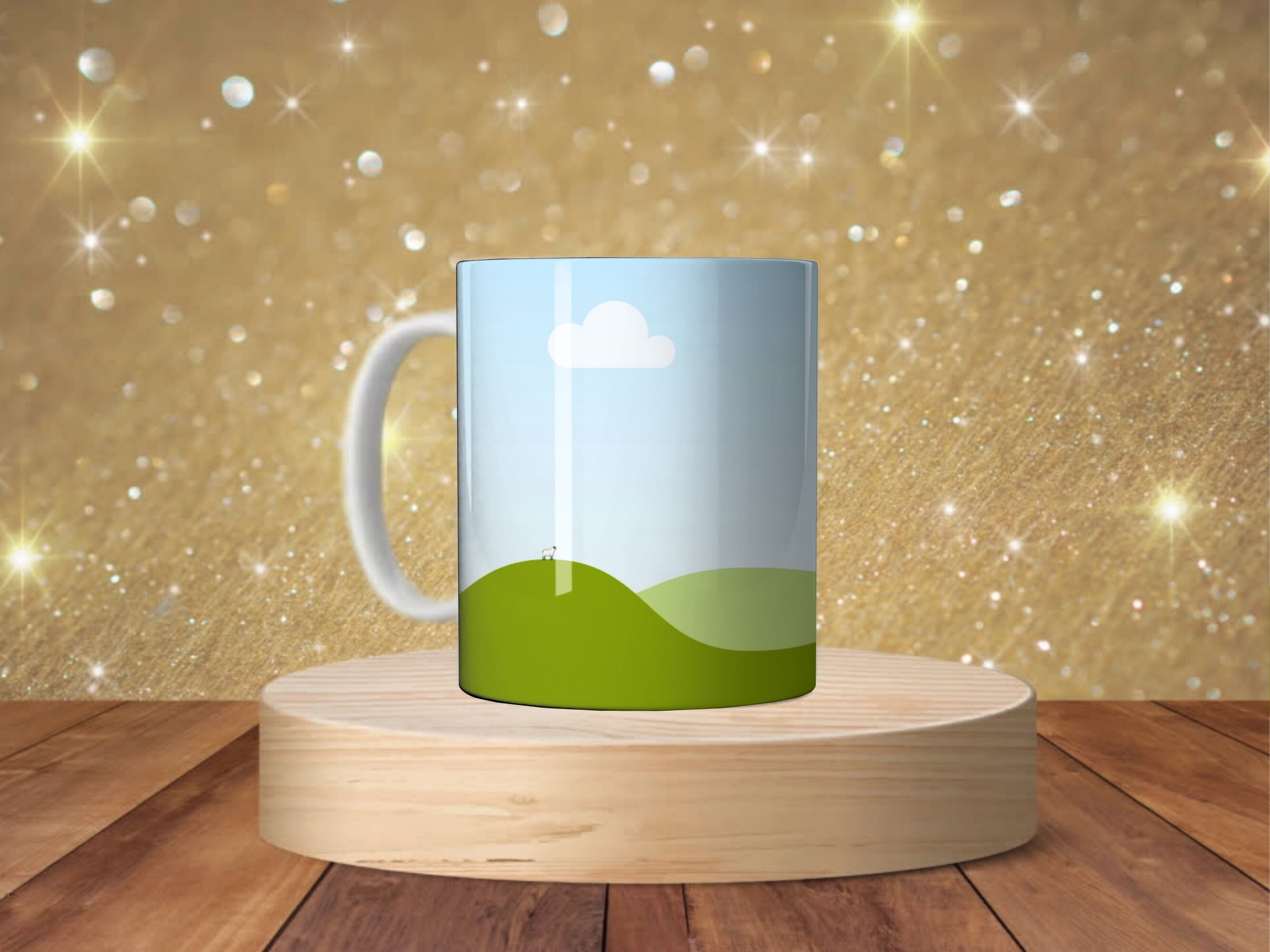 Rotating Mug Video Mockup Animated Mug Mockup Mug Drag and Drop Canva ...