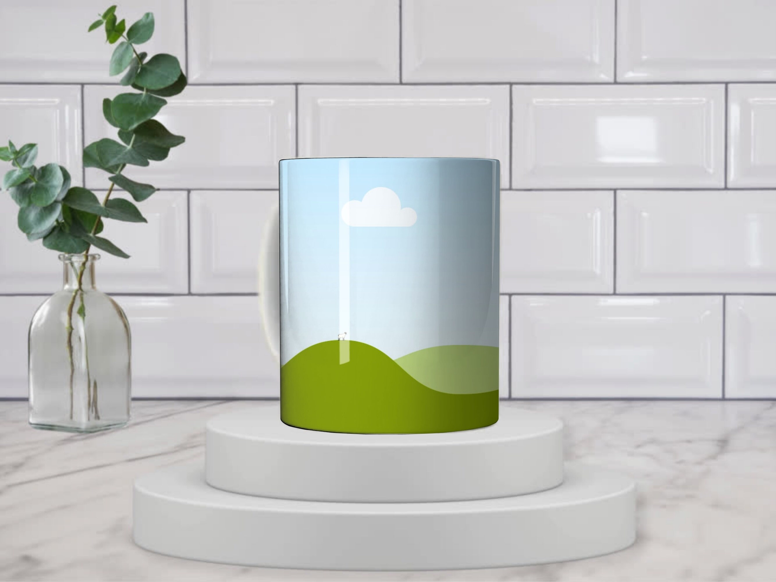 Rotating Mug Video Mockup Animated Mug Mockup Mug Drag and Drop Canva ...