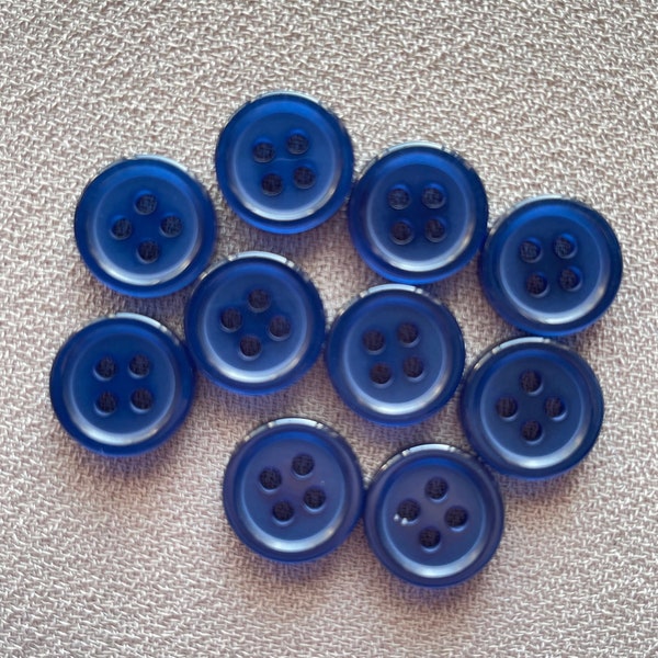 Dark Blue Buttons - Etsy UK