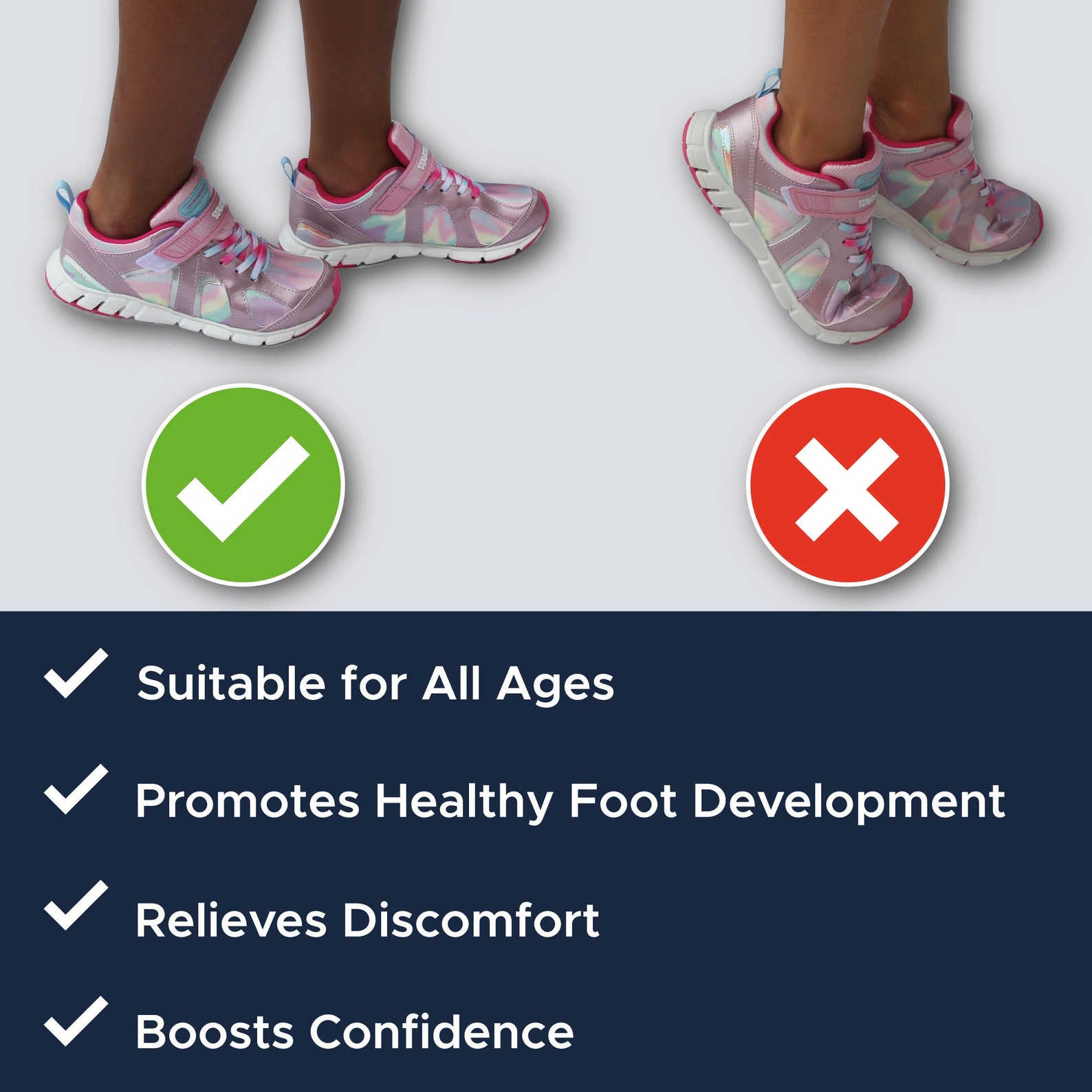 Tippytoe Kids Carbon Fiber Insoles for Toe Walking, Tippy Toe Walking ...