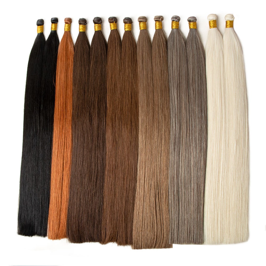 Genius Weft Hair Extensions Colors Remy Human Hair Invisible - Etsy UK