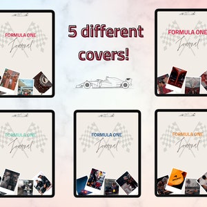 Formula 1 Journal, Beige | Digital F1 Journal | F1 Gift | Undated | F1 ...