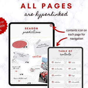 Formula 1 Journal Extended | Digital F1 Journal | Undated | F1 Gift ...