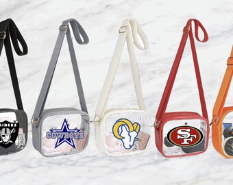 LA Rams Gameday Bag Rams Bag Football Purse Clear Bag Crossbody Bag ...