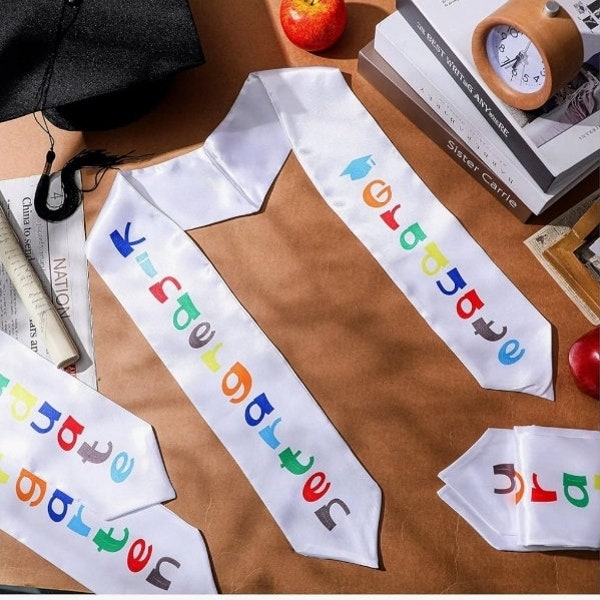 Graduation Sash Template - Etsy