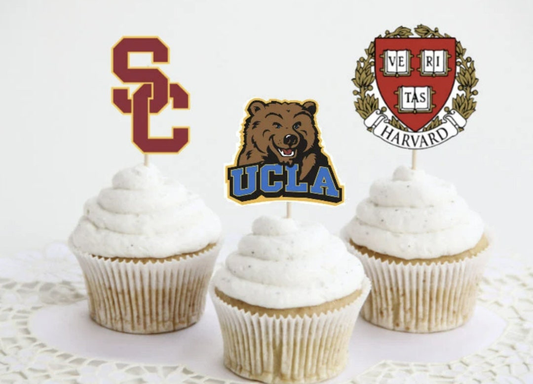 3D Graduation Cupcake Toppers (ALL ASSEMBLED) - Etsy