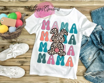 Happy Easter Leopard Bunny PNG - Etsy