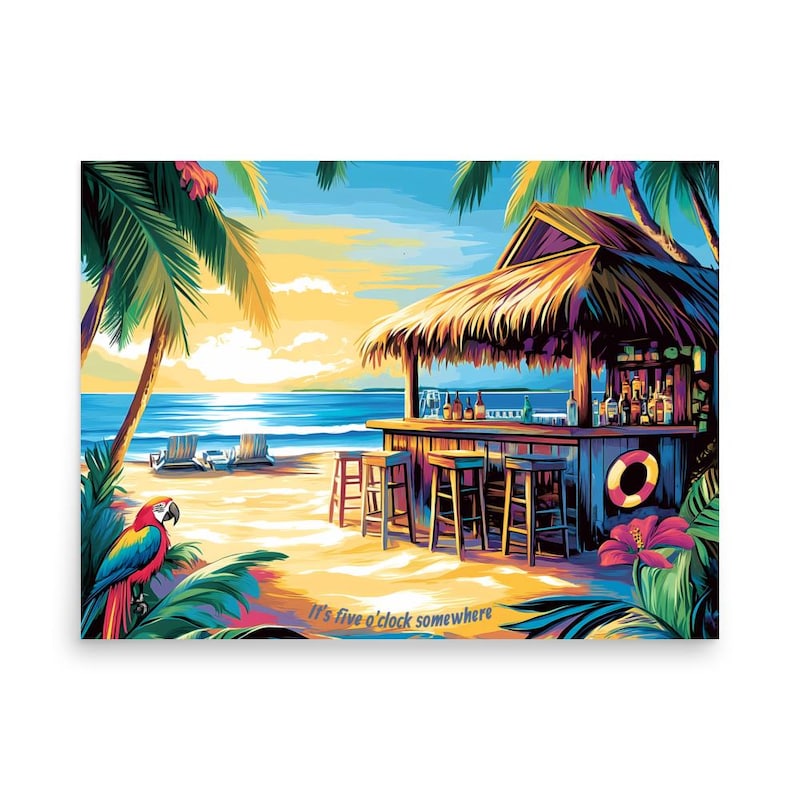 Beach Scenes Posters - Etsy
