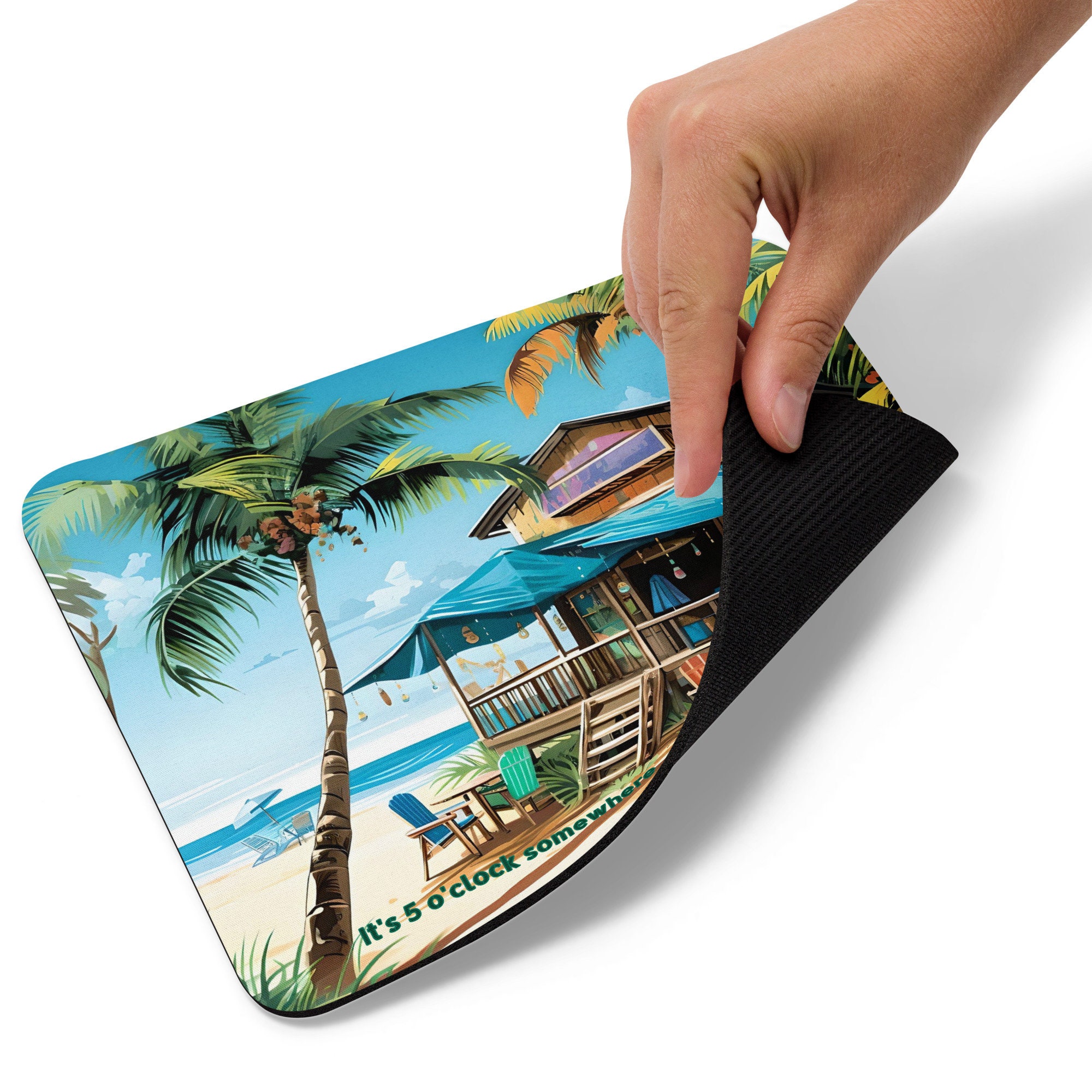 Tropical Jimmy Buffett Mousepad Gift Margaritaville Style Mouse Pad ...