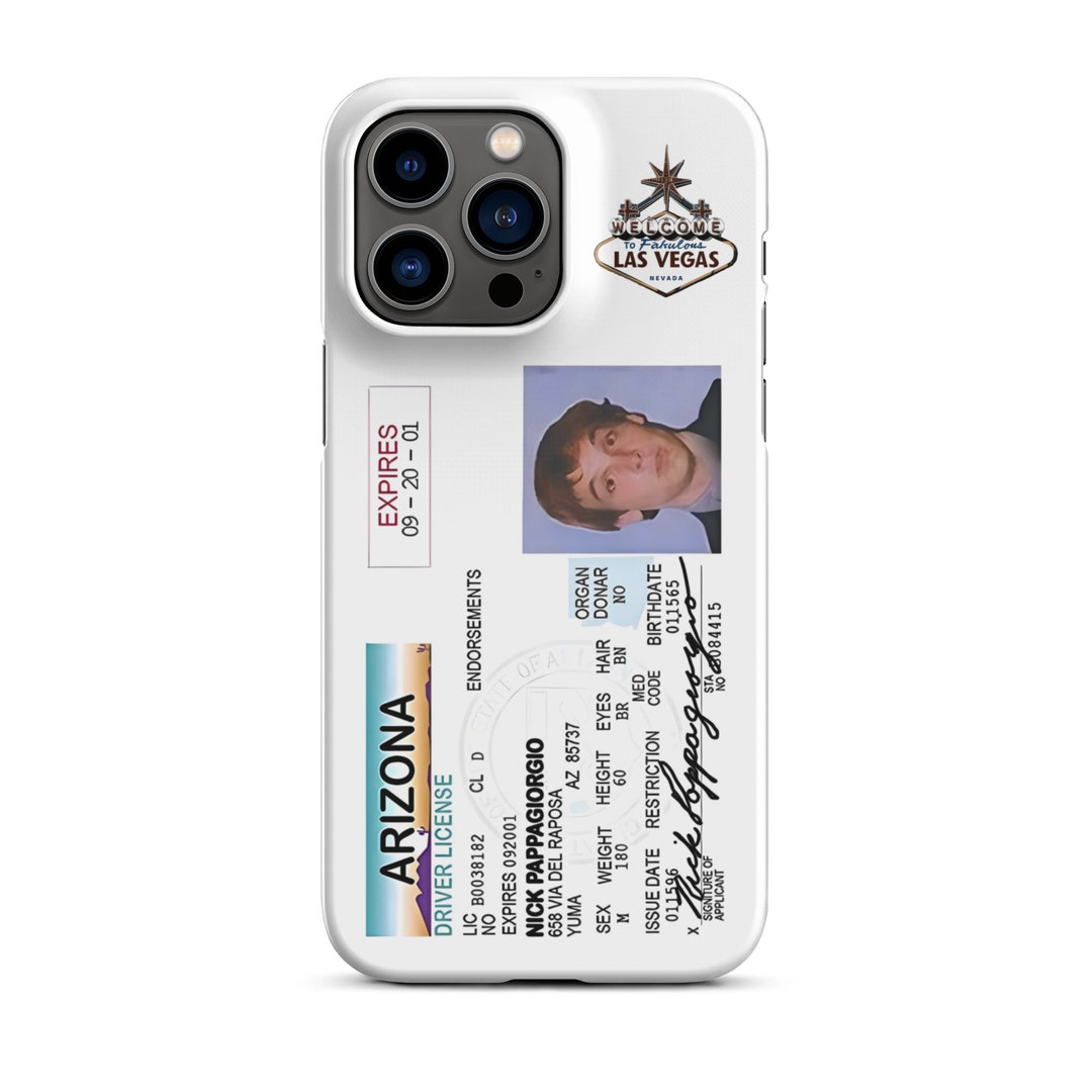 Nick Papagiorgio iPhone 14 Pro Max Case: Vegas Vacation Movie Buff Gift ...