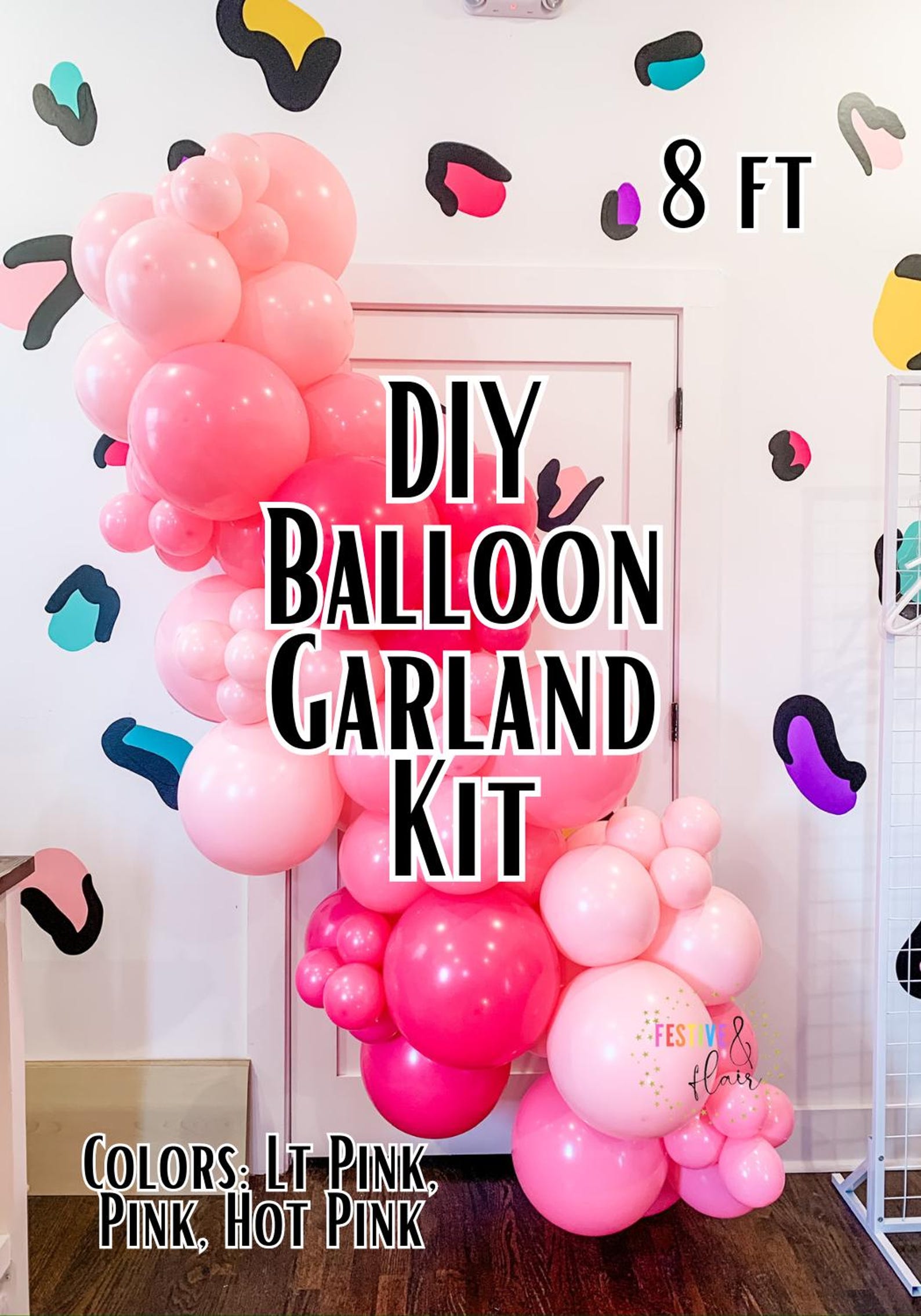 DIY Balloon Garland Kit, DIY Balloon Arch Kit, Balloon Kit, Balloon ...
