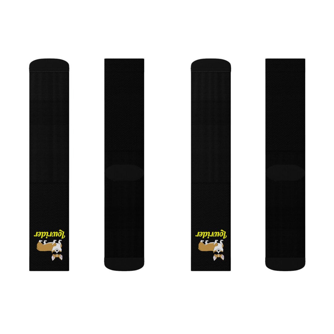 Dorgi Lowrider Sublimation Socks - Etsy