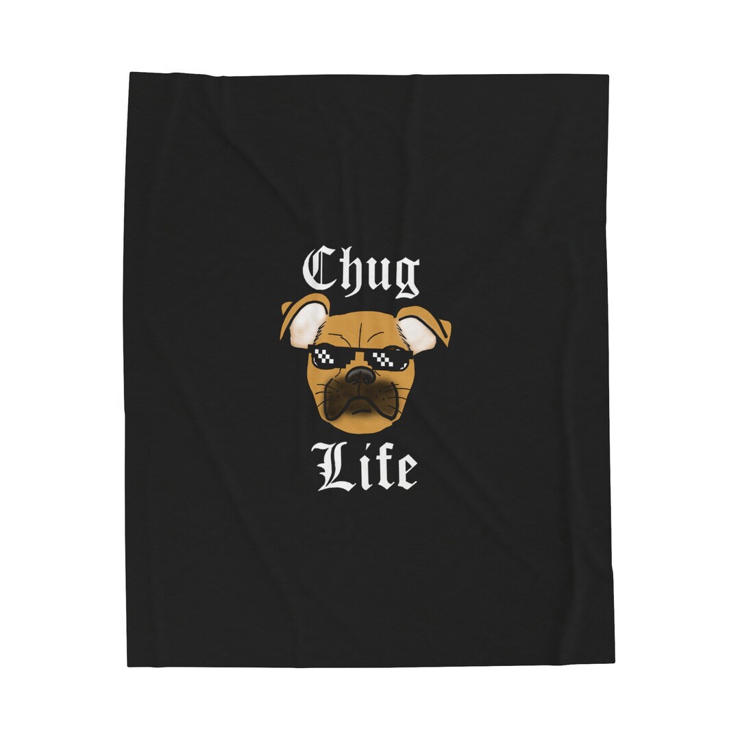 Chug Lyfe Velveteen Plush Blanket - Etsy
