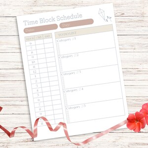 Time Blocking Planner, Work From Home Planner, Productivity Planner ...