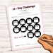 10 Day Challenge Printable Goal Tracker Printable - Etsy