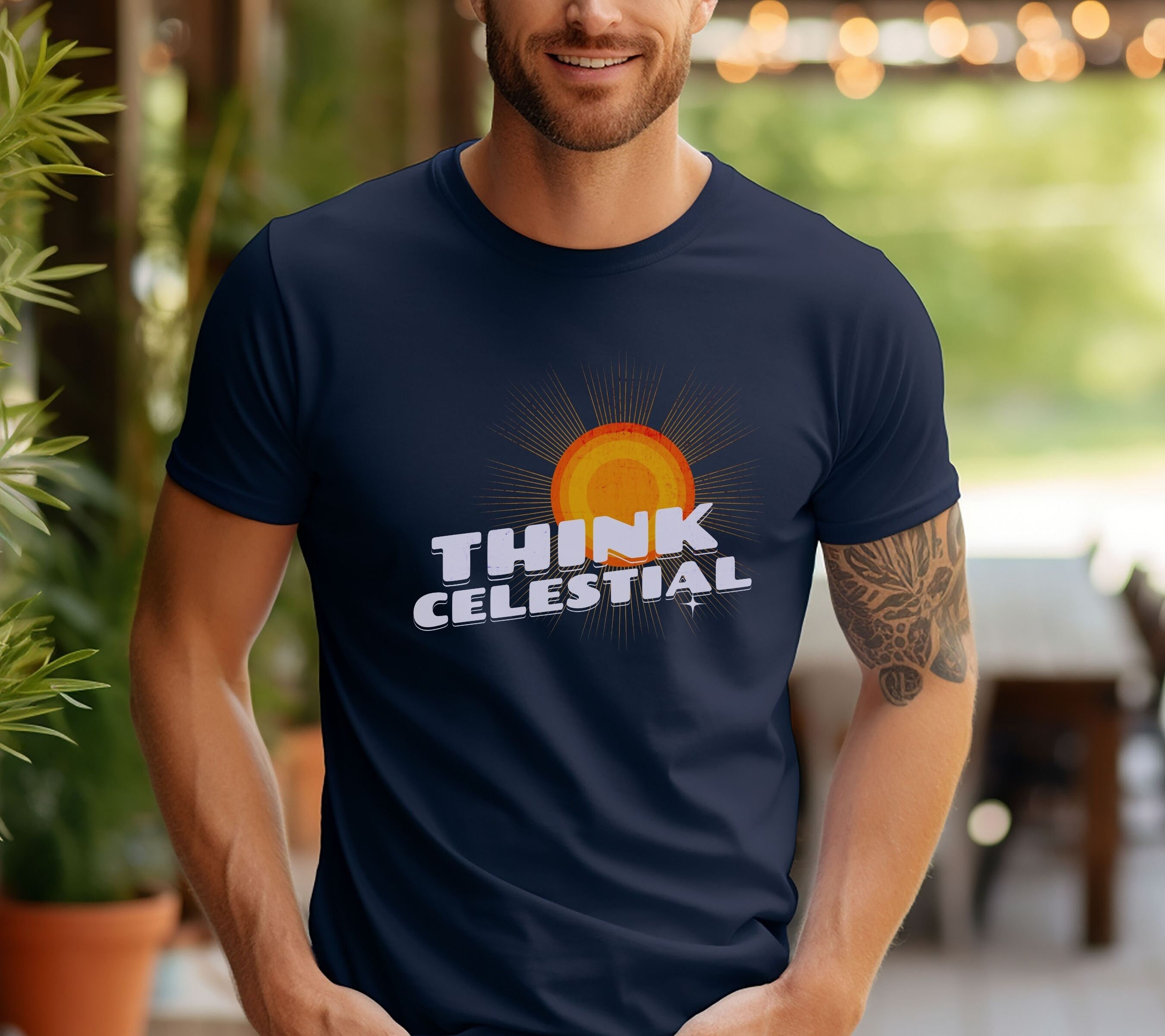 Lds Think Celestial Womens Tshirt Lds Shirt Christian Lds T - Etsy