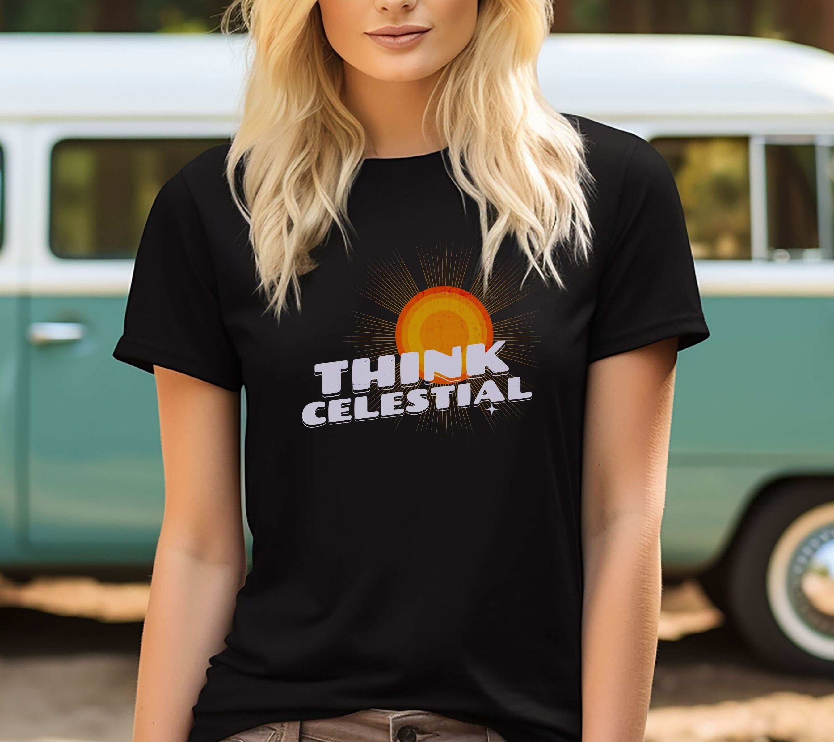 Lds Think Celestial Womens Tshirt Lds Shirt Christian Lds T - Etsy