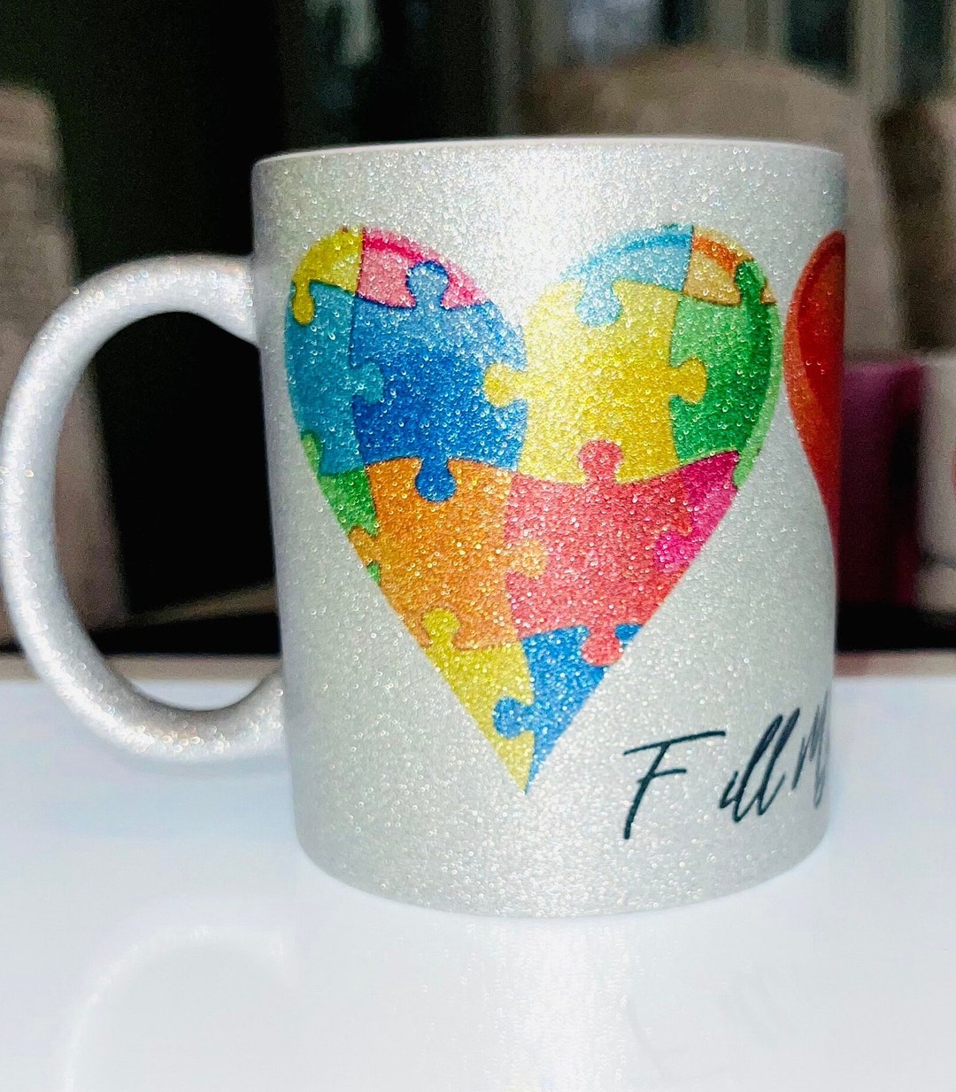 Autism Coffee Cup or Mug Made by an Autistic Non Verbal Adult, Fill My ...