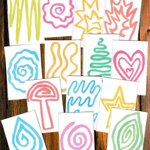 Finger Tracing Breathing Card Printable Mindfulness Meditation - Etsy