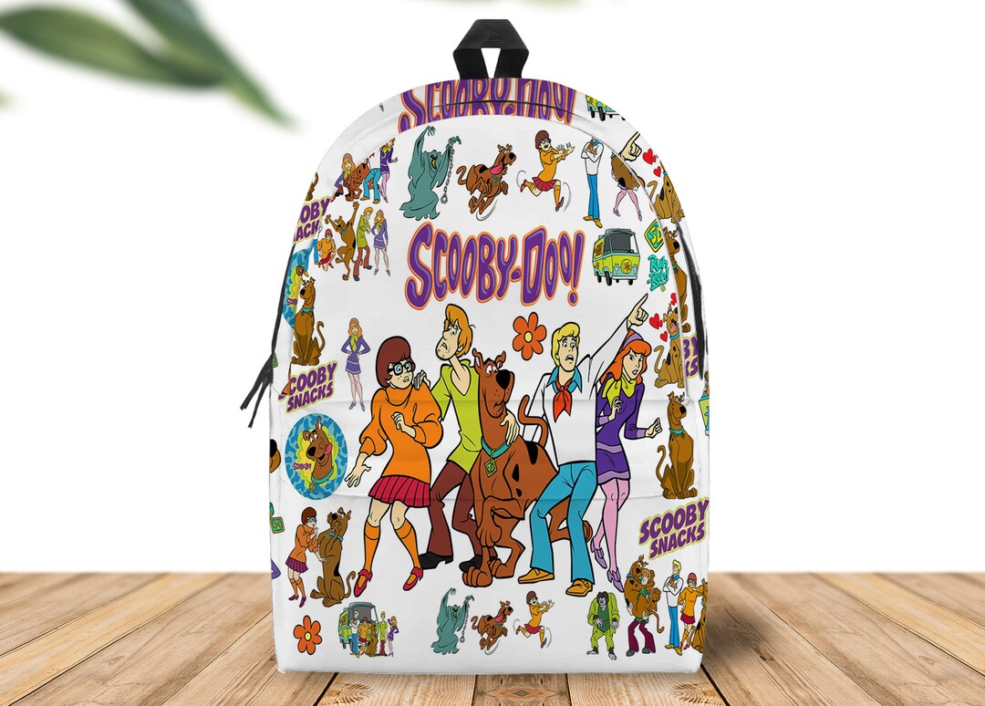 Scooby-doo Personalized Backpack, Scooby-doo Personalized School Bag ...