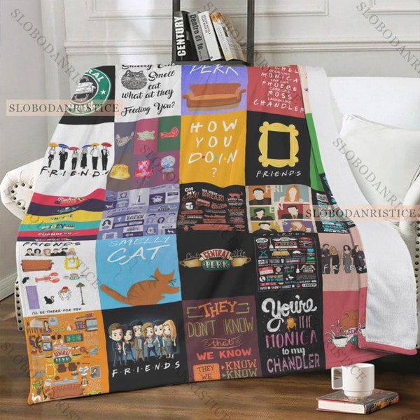 Friends Blanket Tv Show - Etsy