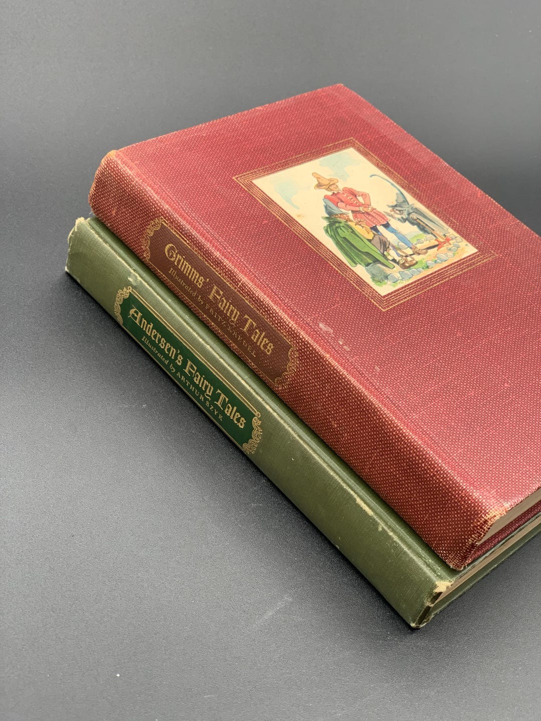 Grimms’ Fairy Tales by Brothers Grimm/ Andersen’s Fairy Tales by Hans ...