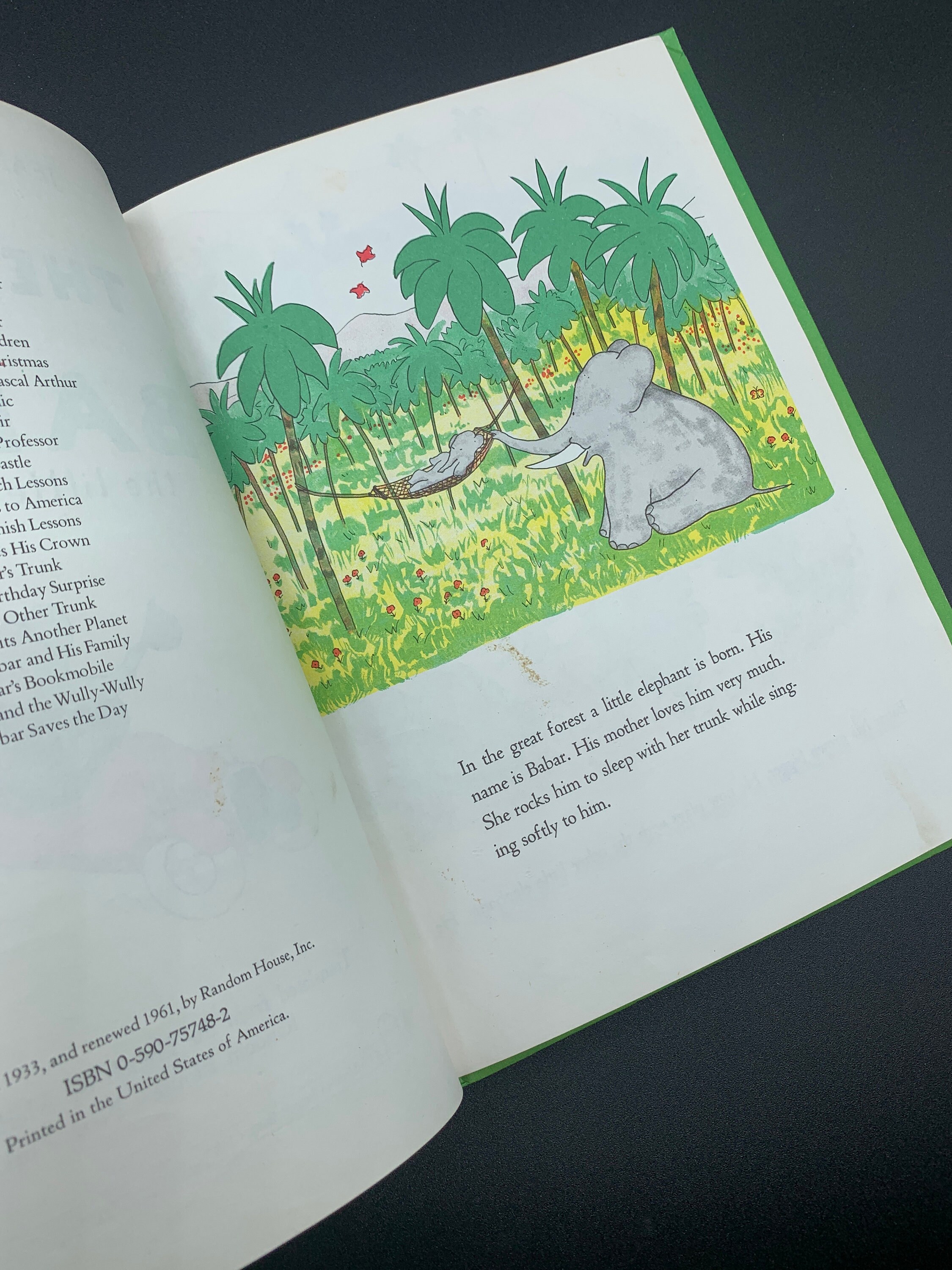 The Story of BABAR the Little Elephant by Jean De Brunhoff 1961 Edition ...