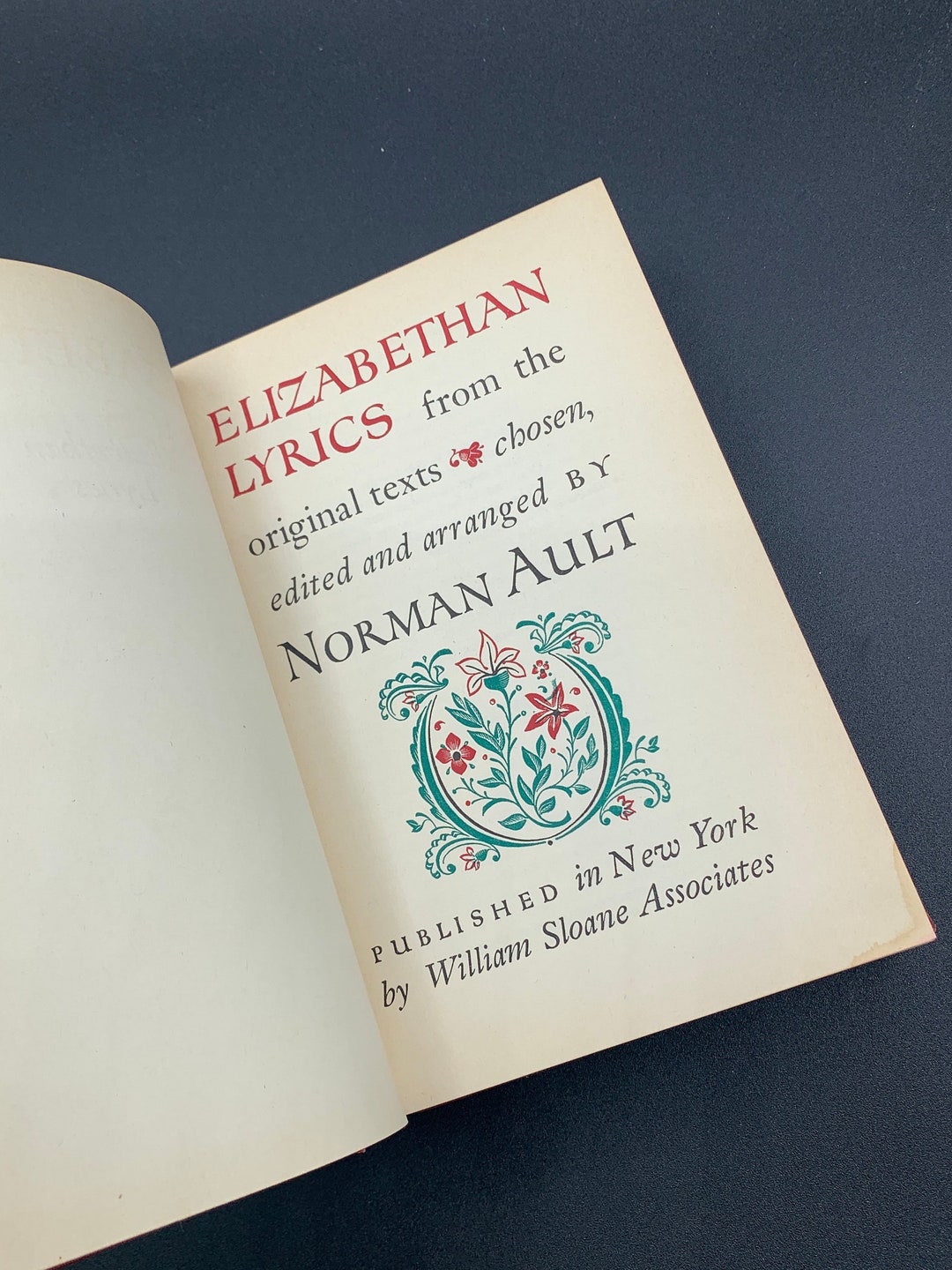 Renaissance Fair Songs: ‘elizabethan Lyrics From the Original Text ...