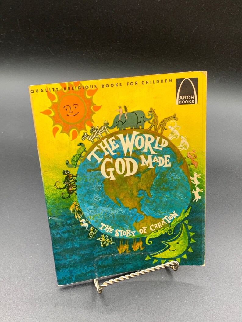 The World God Made “the Story of Creation” by Alyce Bergey - 1965 ...