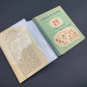 A Hole is to Dig first Book of First Definitions by Ruth Krauss ...