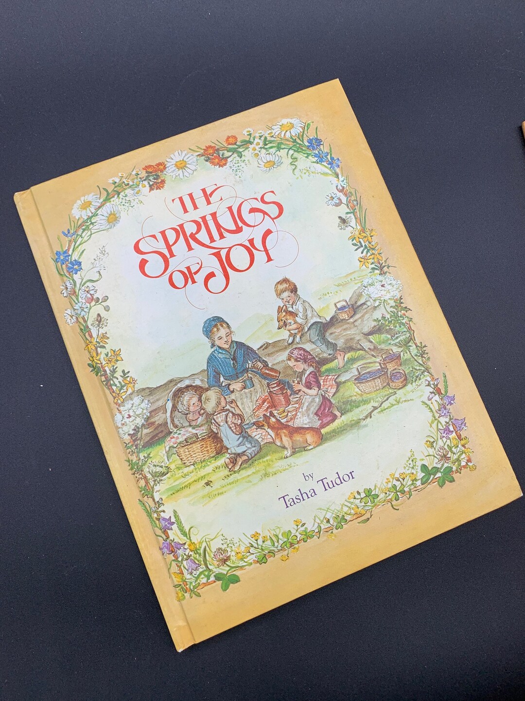 The Springs of Joy by Tasha Tudor 1979 stated First Printing Hardcover ...
