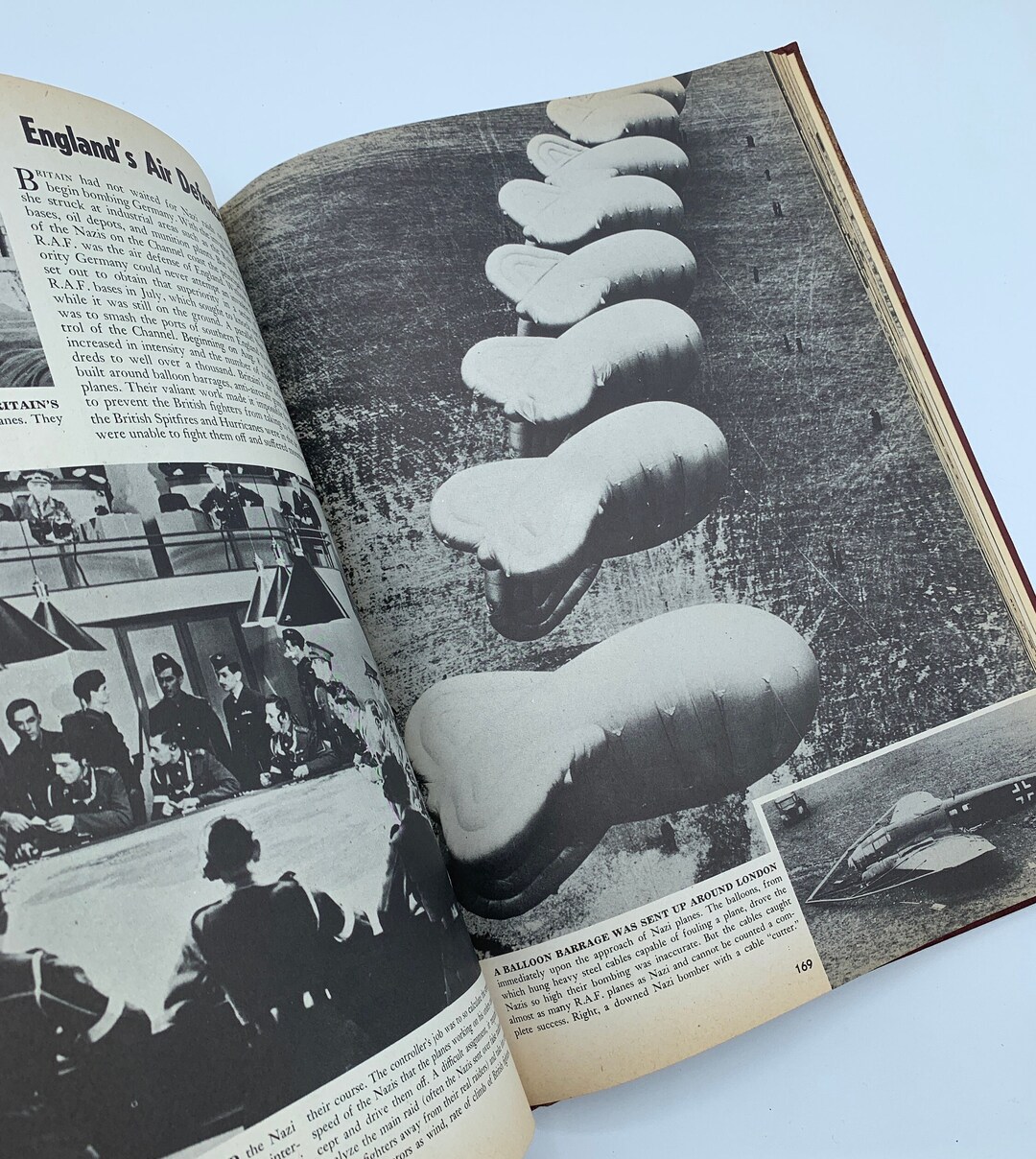 World War II Photographs: Volume 1 1945 Vintage Hardcover Rare ...