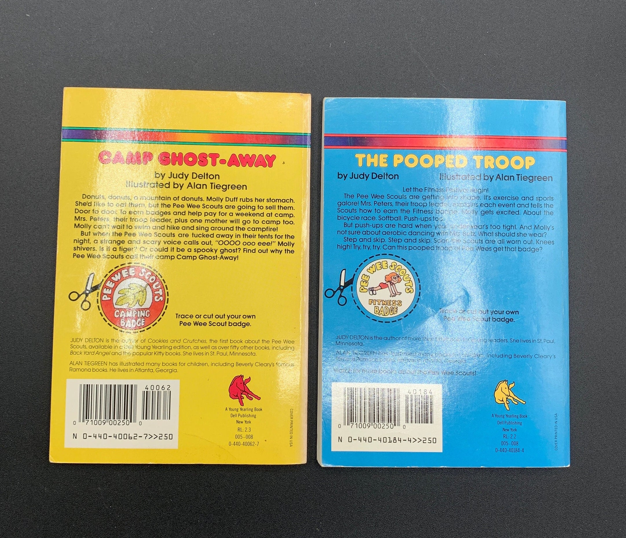 Pee-wee Scouts Book Set: the Pooped-troop Camp Ghost-away by - Etsy