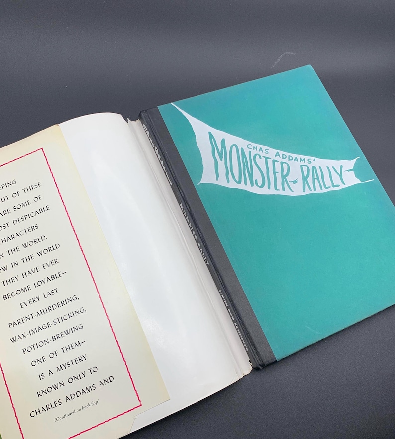 Monster Rally by Chas Addams - 1950 (ninth Printing) Edition - Harcover ...