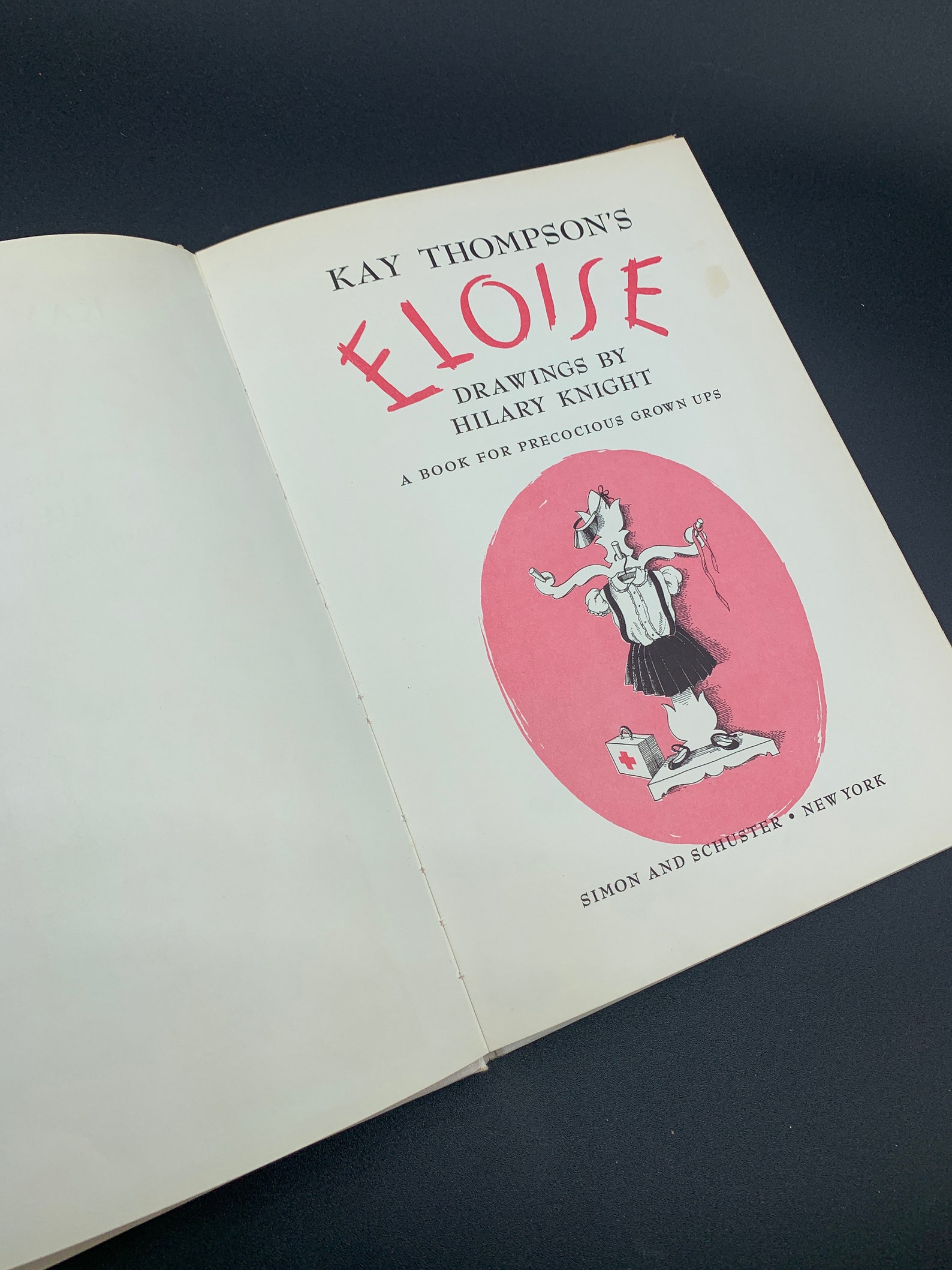 ELOISE by Kay Thompson - 1955 First Edition (14th Printing) - Etsy