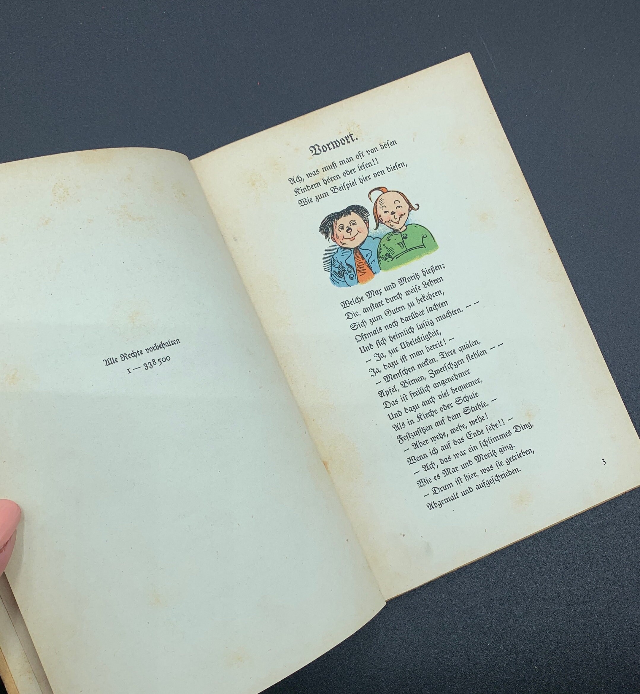 Max and Moritz by Wilhelm Busch - 1920s German Children’s Book - Etsy