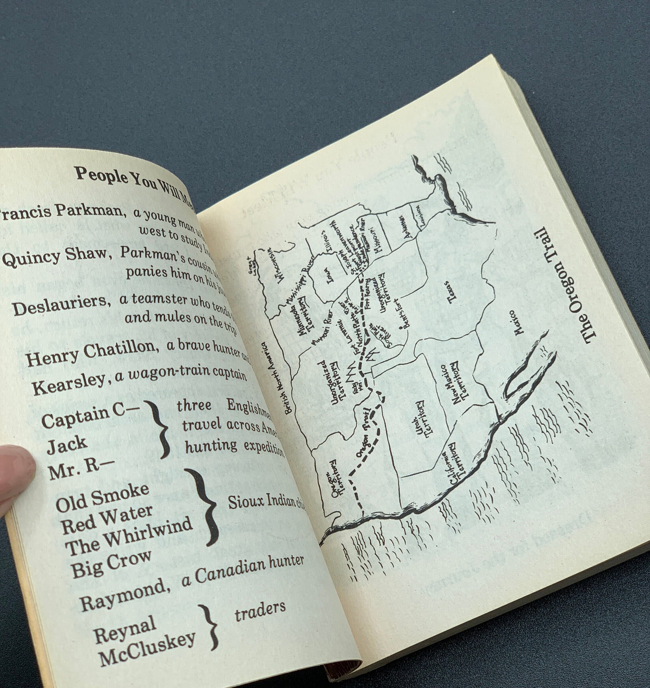 Vintage Illustrated Classic Mini Book Set: the Oregon Trail by Francis ...