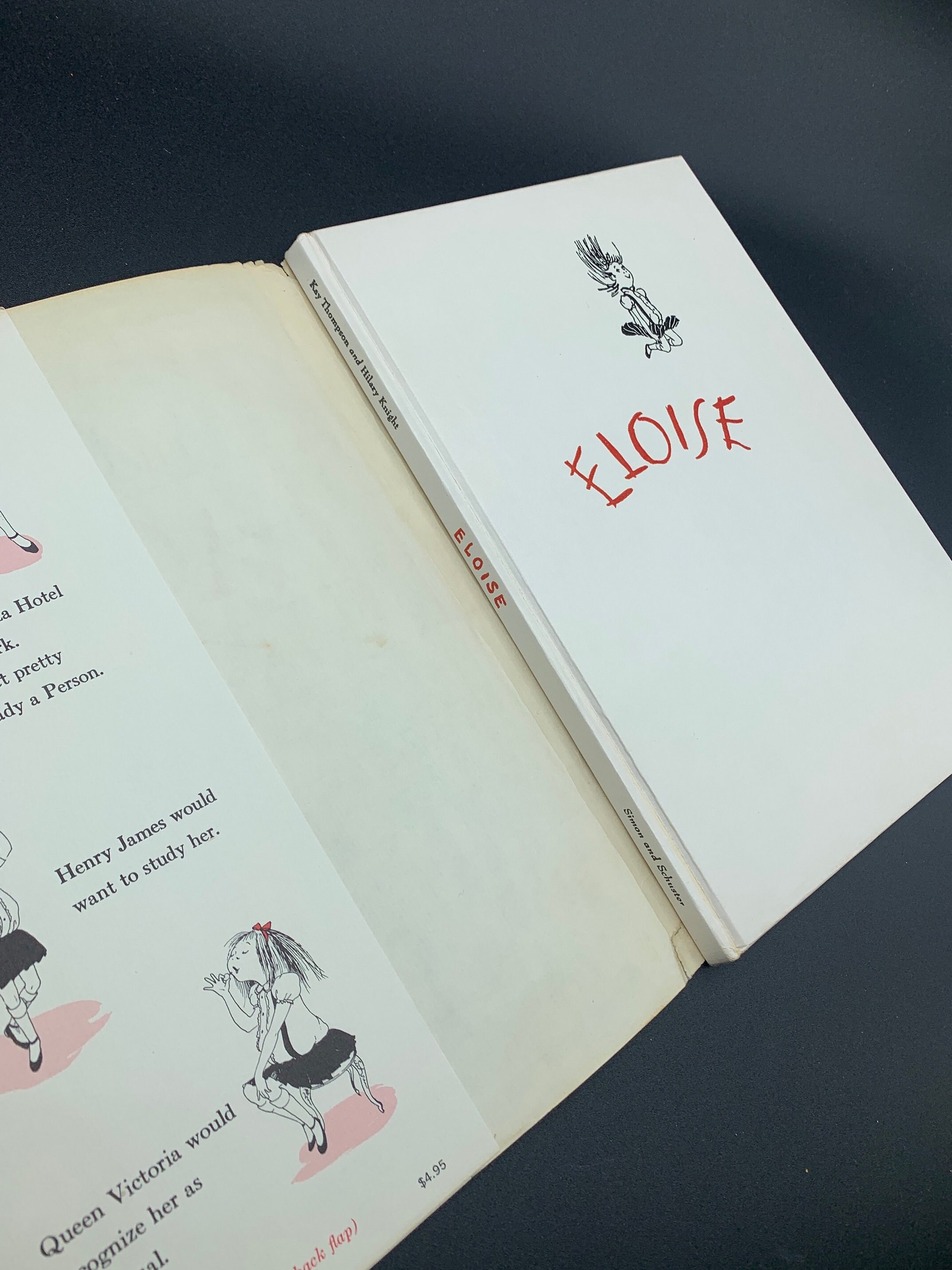 ELOISE by Kay Thompson - 1955 First Edition (14th Printing) - Etsy