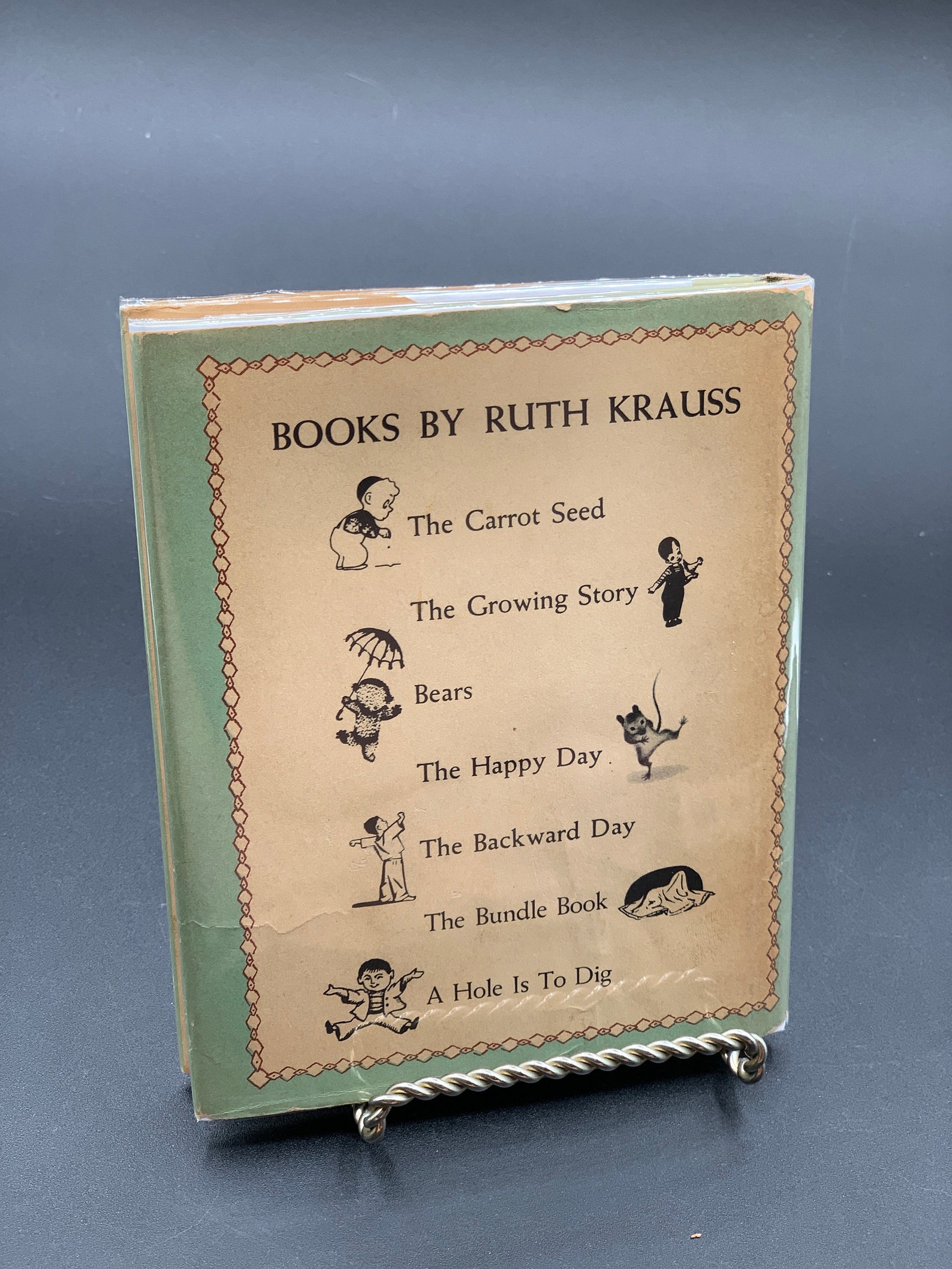 A Hole is to Dig first Book of First Definitions by Ruth Krauss ...