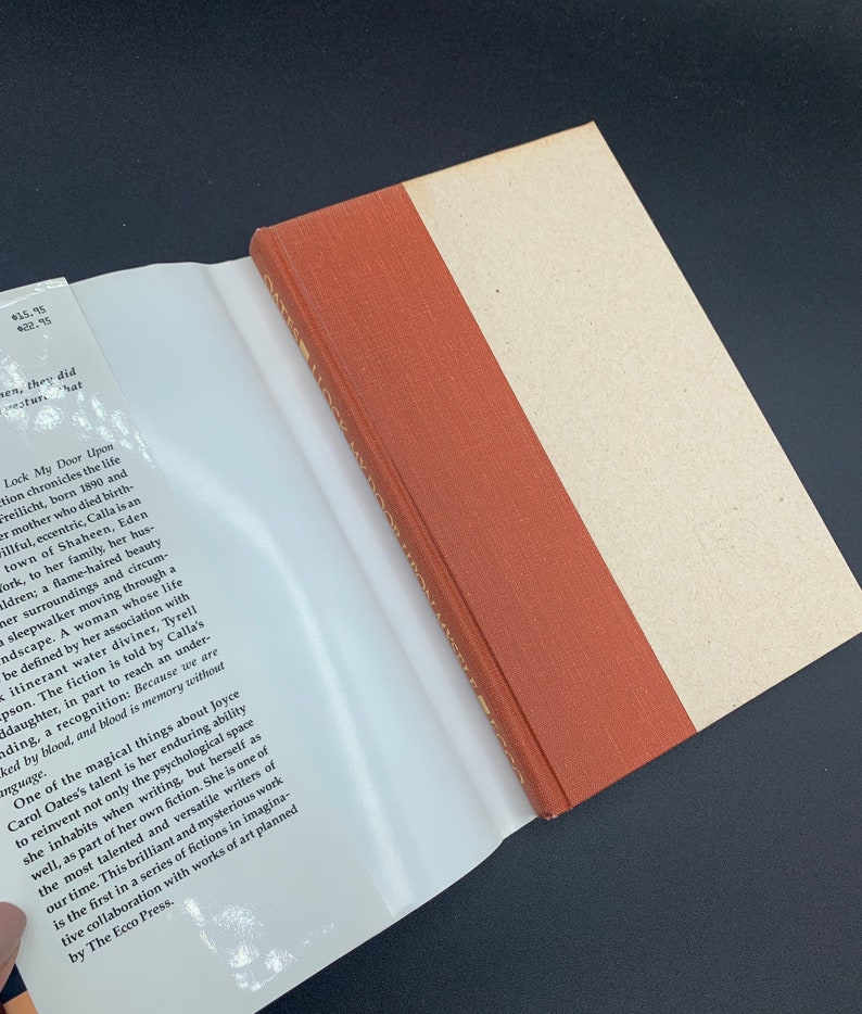 I Lock My Door Upon Myself by Joyce Carol Oates 1990 Stated First ...