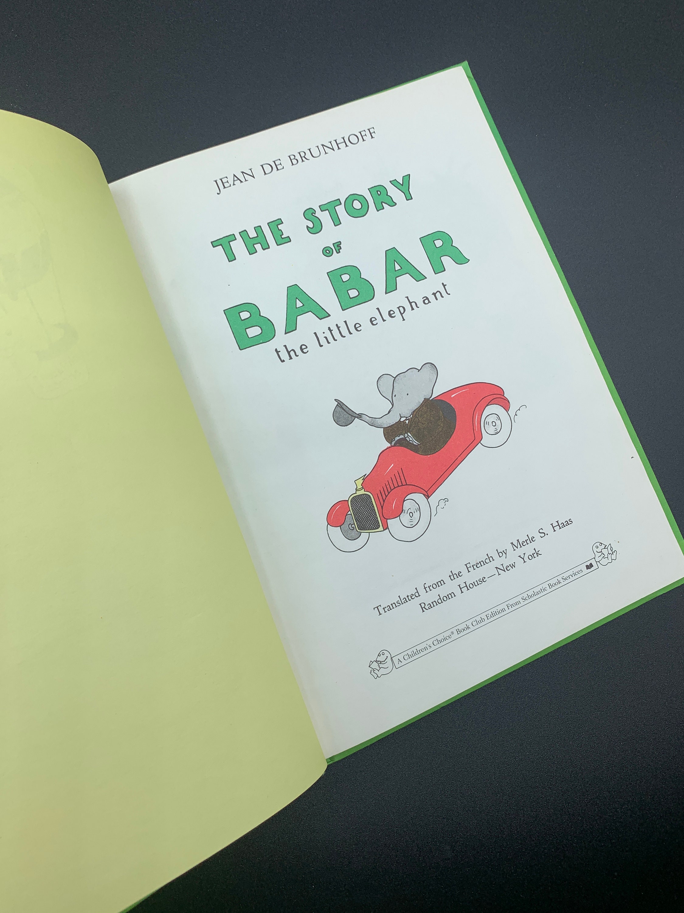 The Story of BABAR the Little Elephant by Jean De Brunhoff 1961 Edition ...