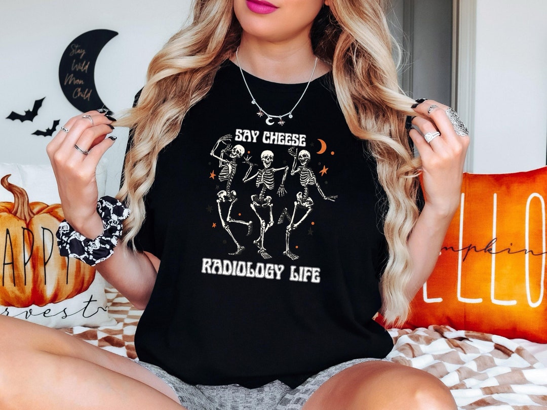 Custom Skeleton Theme Radiology Shirt Gift Radiology Lab - Etsy