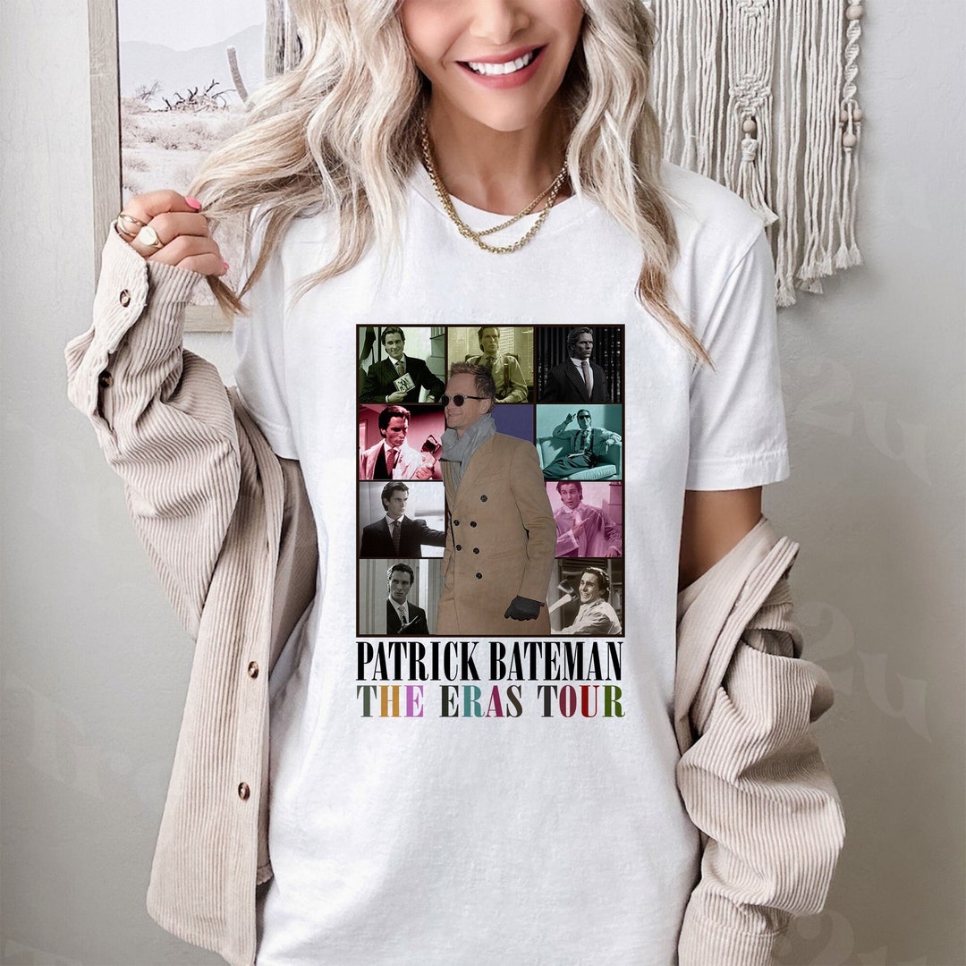 Patrick Bateman the Eras Tour T-shirt Patrick Bateman Shirt - Etsy