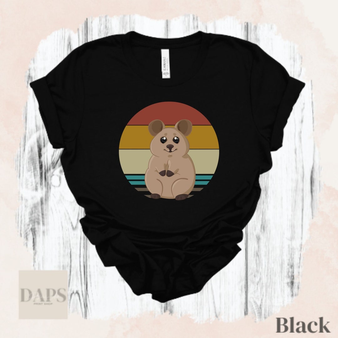 Quokka Tshirt, Quokka Sunset Shirt, Animal Shirt, Animal Lover Shirt ...