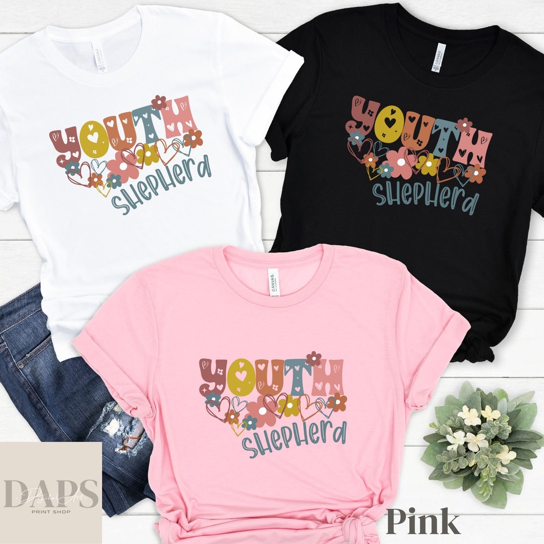 Youth Shepherd Shirt, Gift for Youth Team, Women in Ministry Tee, Youth ...