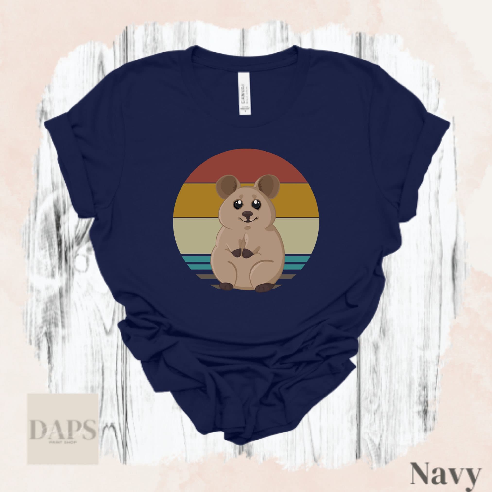 Quokka Tshirt, Quokka Sunset Shirt, Animal Shirt, Animal Lover Shirt ...