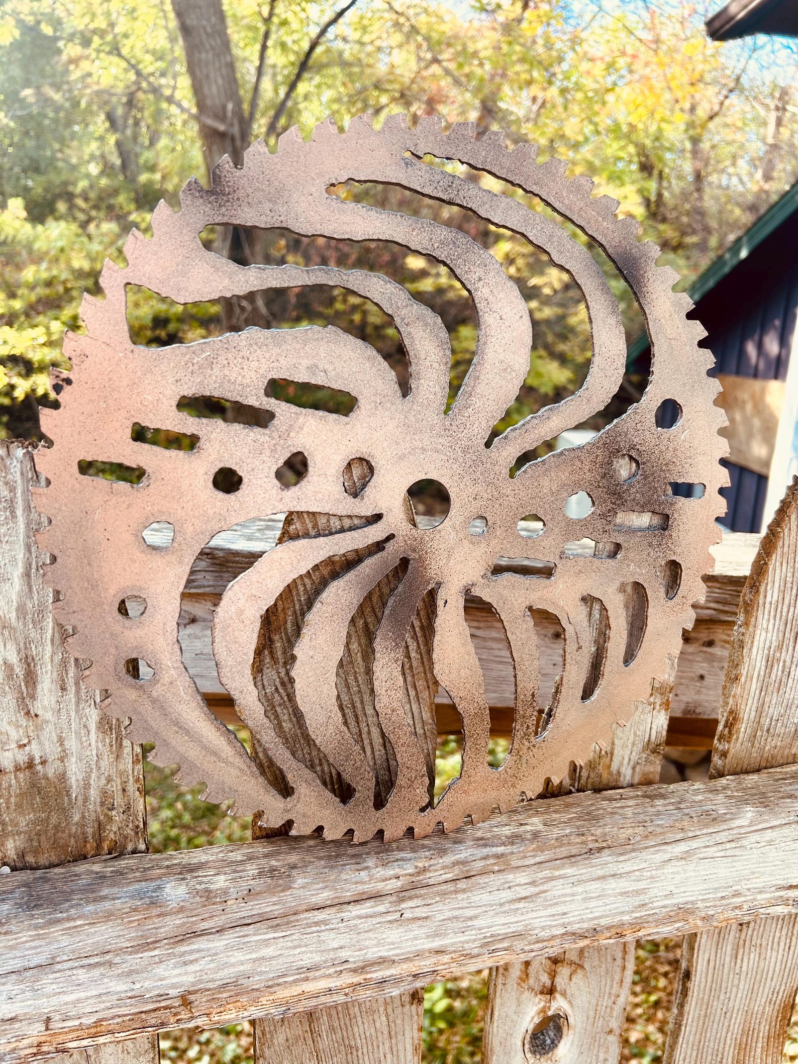 Plasma-cut Metal Art Saw Blade Handcrafted Industrial Wall Decor - Etsy