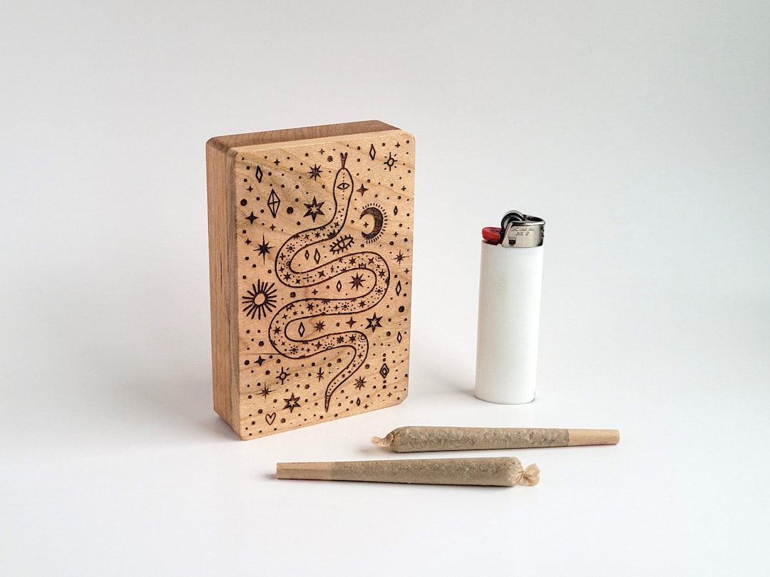 Joint Holder. Snake Joint Case. Serpent Stash Box. Weed. Blunt Holder ...