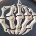 Framed Skeleton Hand Middle Finger WOODCARVING Wall Decor. - Etsy Canada